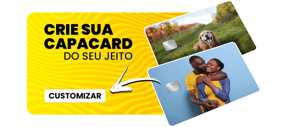 CAPACARD - Adesivo para cartão